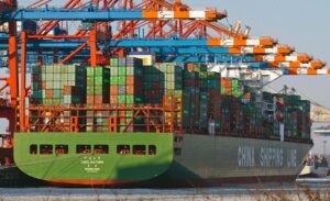 SUPER Container Ship Super Post Panamax Ships - Super Cargo Ship