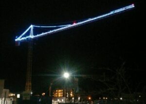 Tower Crane LIGHTS why do cranes have lights? requirements